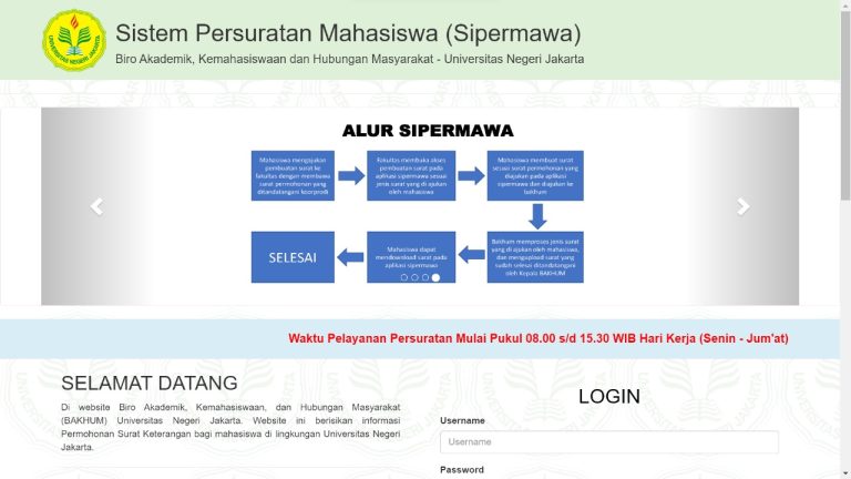 Sistem Informasi – PUSTIKOM UNJ