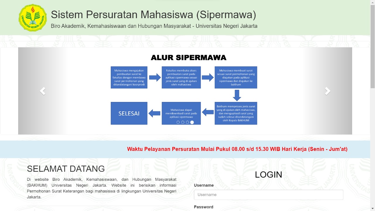 Sistem Informasi – PUSTIKOM UNJ